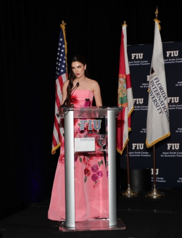 Nadia Ferreira Receives FIU’s FLARE OF FREEDOM Award | MFS